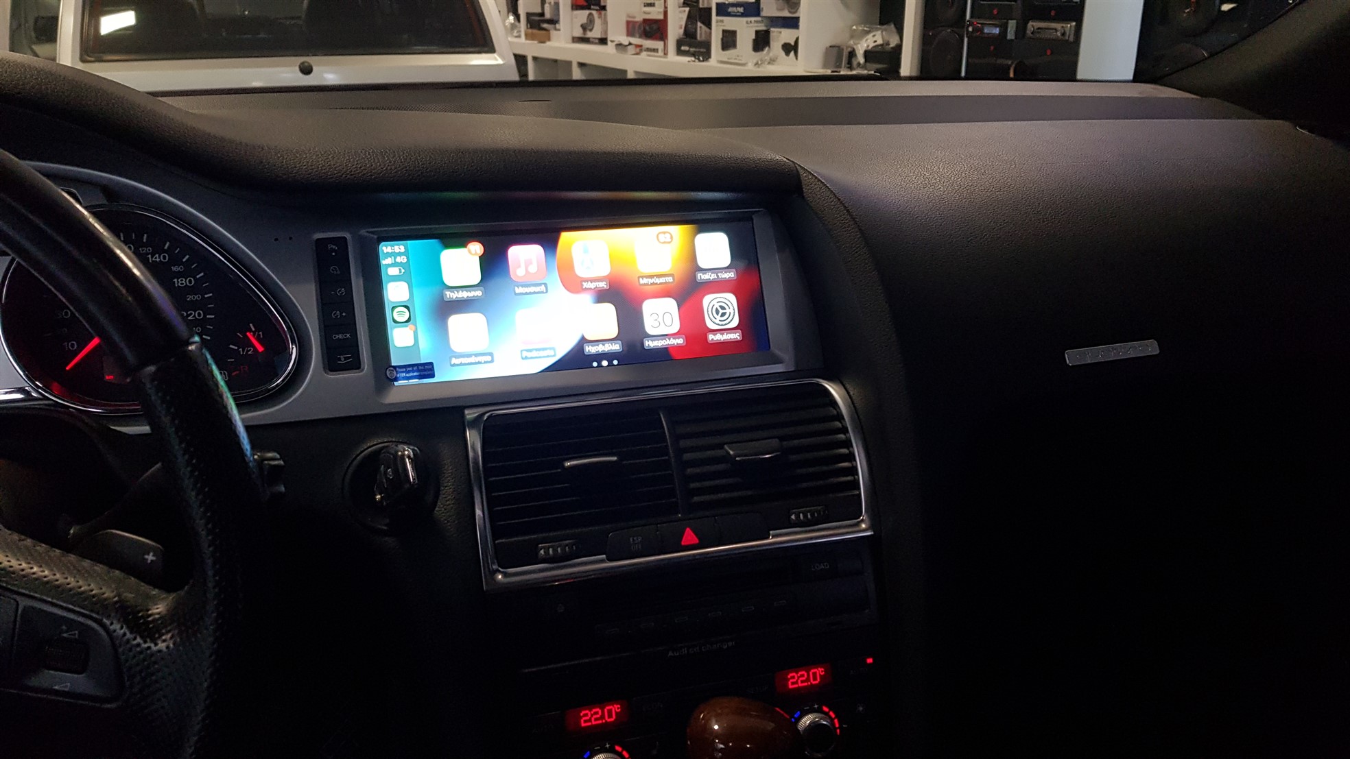 Audi Q7 4L. Multimedia Android, Apple Car Play.