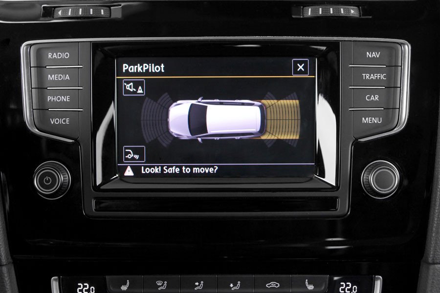 Golf 7 5Q 2012 > Retrofit: Complete set Front + Rear Park Pilot for VW ...